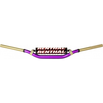 Renthal Twinwall 999 MX Motocross Motorcycle Handlebar Bars Purple ...