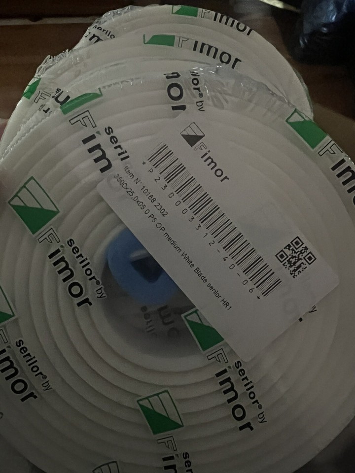 Serilor Fimor 3500x25, 0x05,0 p5 op Medium White Blade HR1 Screen print ...