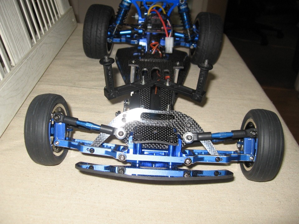 RC DRAG CAR CUSTOM MADE TRAXXAS SLASH 2WD CHASSIS WITH ALUMINUM ...