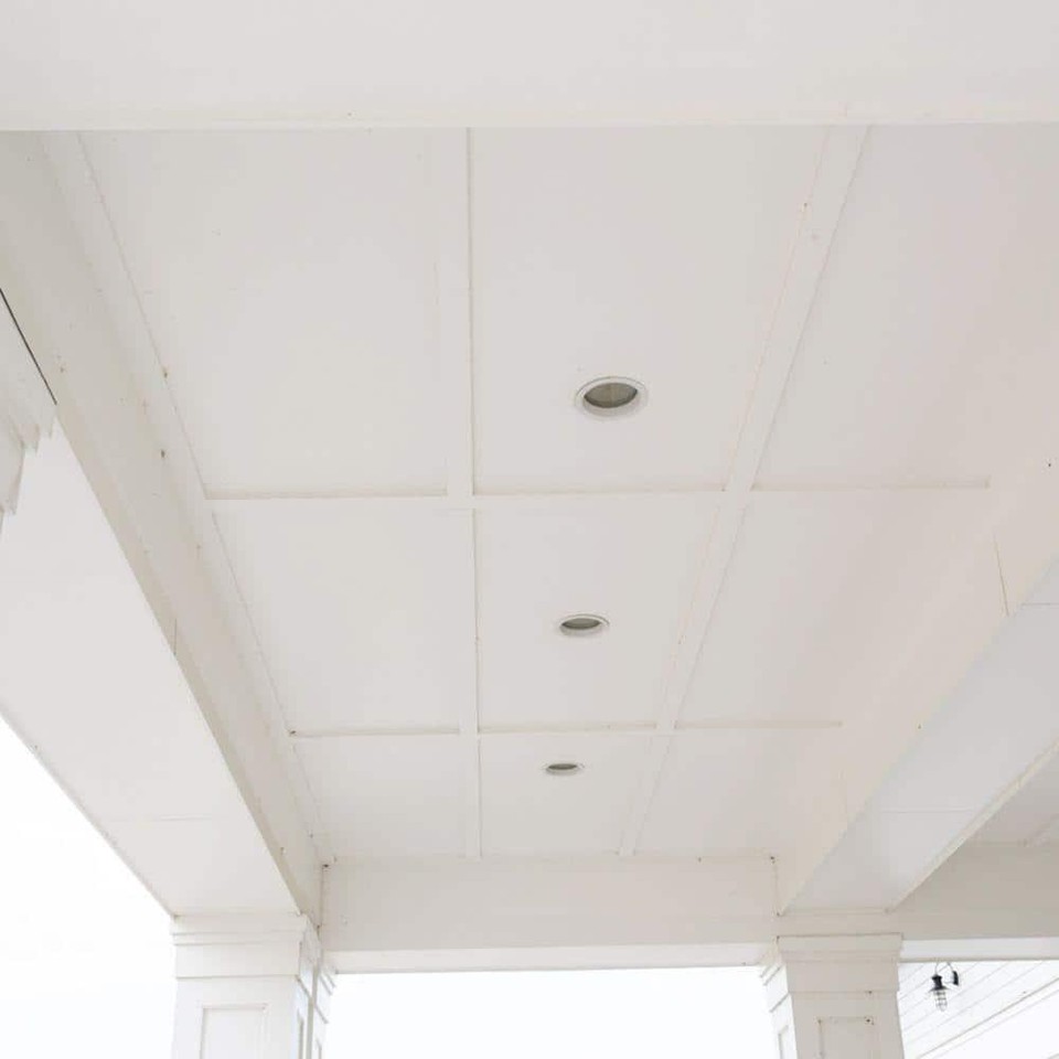Veranda PVC Trim Board White Smooth Finished Fire-Retardant 8 ft ...