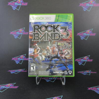 Rock Band 3 Xbox 360 Complete - 1 Year Warranty EX Cond | eBay