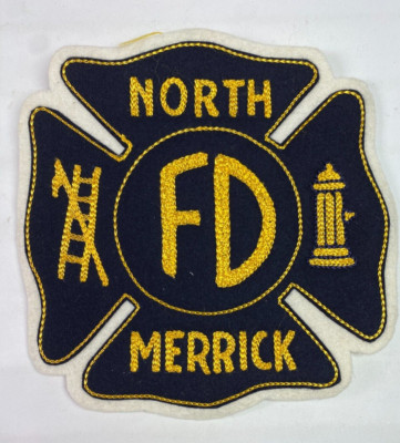 North Merrick Fire New York 6.5" Back Patch | eBay