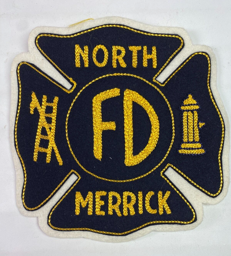 North Merrick Fire New York 6.5" Back Patch | eBay
