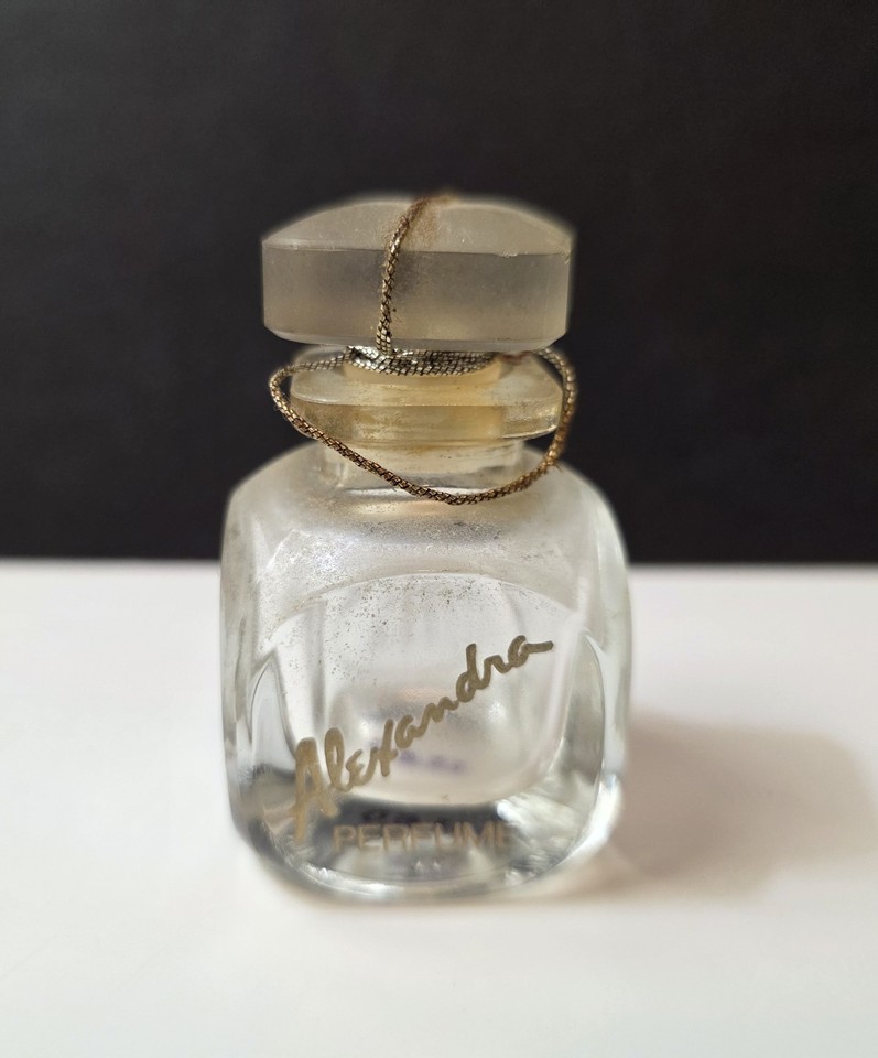 "Alexandra" de Markoff Crystal Vintage Perfume Bottle 1/2 oz | eBay