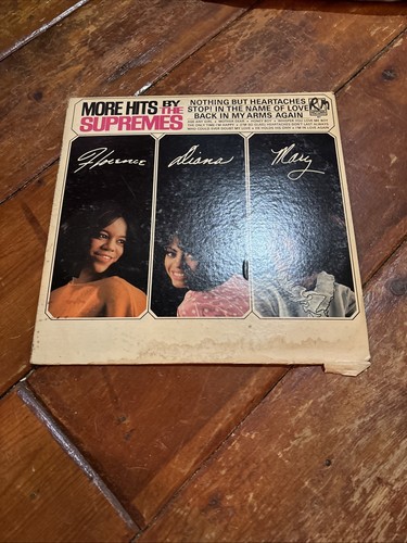 THE SUPREMES~More Hits by The Supremes~Stereo Vinyl LP 1965 Motown S ...