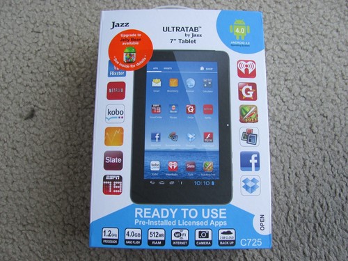 Brand New Digitac ULTRATAB JAZZ C725 7" | 4GB | Wi-Fi Tablet Silver ...