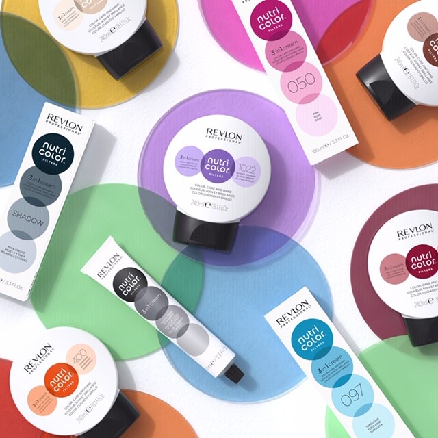 Revlon Professional Nutri Color Creme 400 Tangerine 240ml BALL 3 in 1 ...