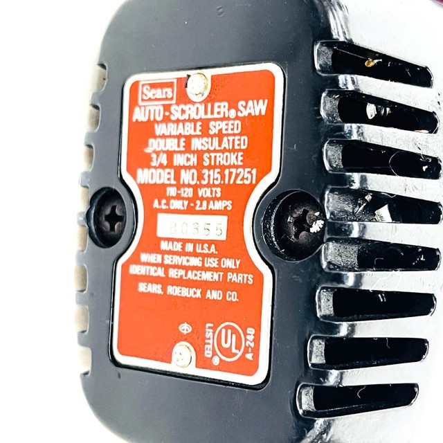 Sears 315.17251 Craftsman 3/4-in Stroke Auto-Scroller Saw - Made in USA ...