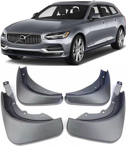 Genuine Front & Rear Splash Guards Mud Flaps Fender FOR 2016-2024 Volvo ...