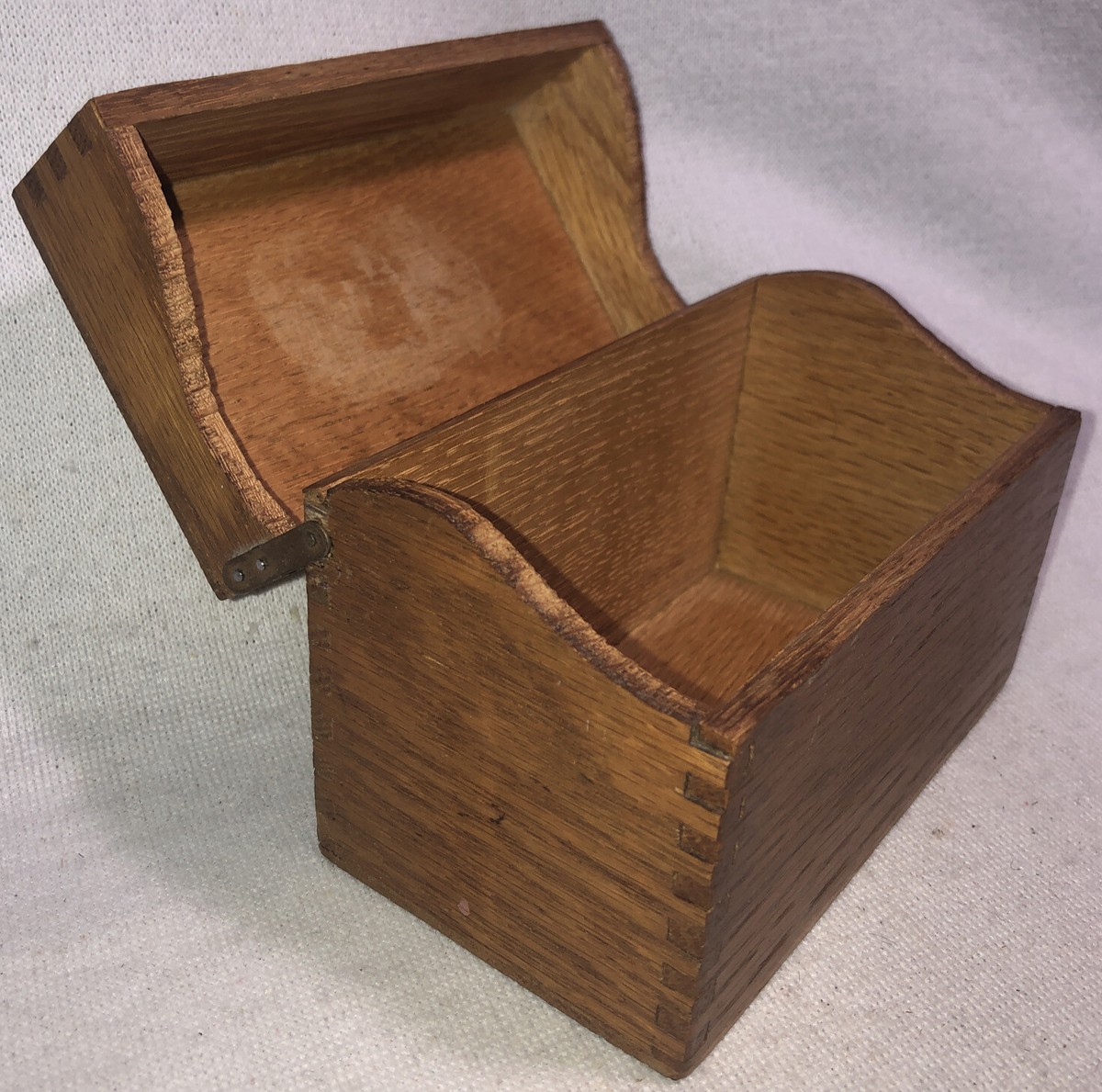 Vintage Wood Recipe Boxes Recipe Box Gift Set Vintage White – The