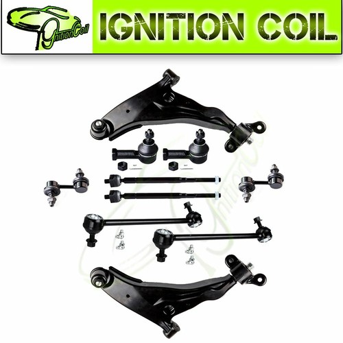 10pc Front & Rear Suspension Kit Control Arms for 2002-2005 Mitsubishi ...