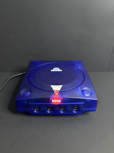 Sega Dreamcast Console - Custom BLUE / WORKING W Game | eBay