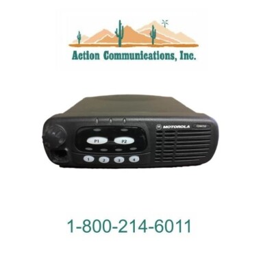 USED MOTOROLA CDM750, LOW BAND, 42-50 MHz, 60 WATTS, 4 CHANNELS TWO WAY ...