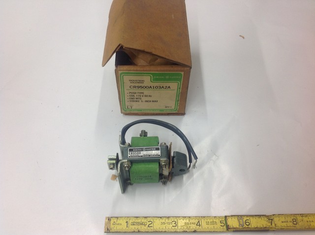 GE Industrial Solenoid CR9500A103A2A Push Type for sale online | eBay