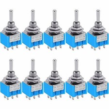 Honeywell 6 Lead Toggle Switch 125 V 10 a 91929 Momentary for sale ...