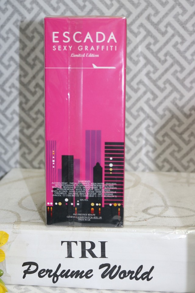 ESCADA SEXY GRAFFITI Eau de Toilette Women Spray 3.3 fl. oz. Sealed ...