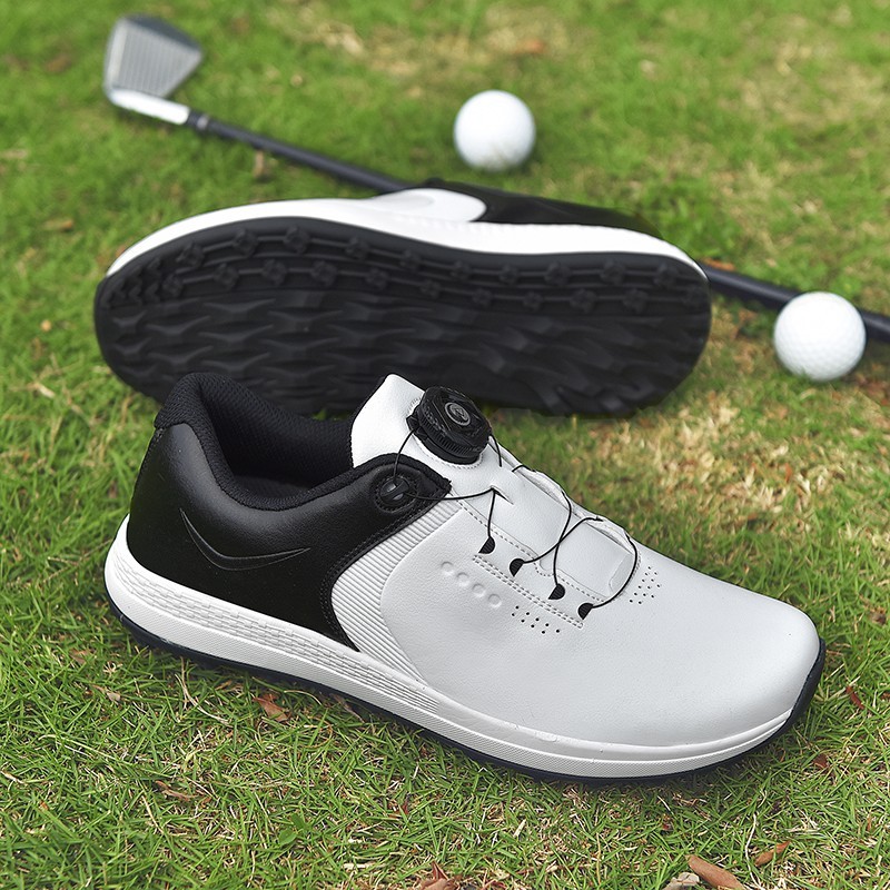 2026 New Men Golf Shoes Spikeless Golf Shoes Comfortable/Breathable/No ...