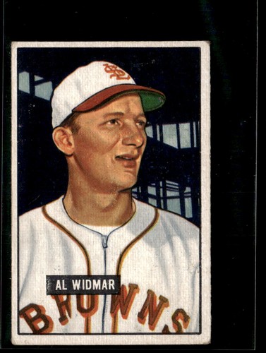 1951 Bowman Al Widmar Rookie VG Set Break #281 | eBay