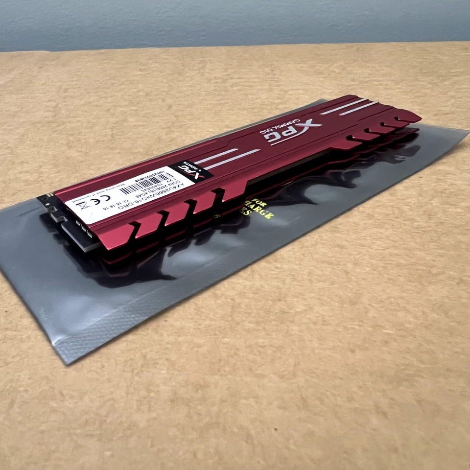 XPG Adata DDR4 4gb Desktop Memory 2666 CL 16-16-16 red AX4U2666W4G16 ...