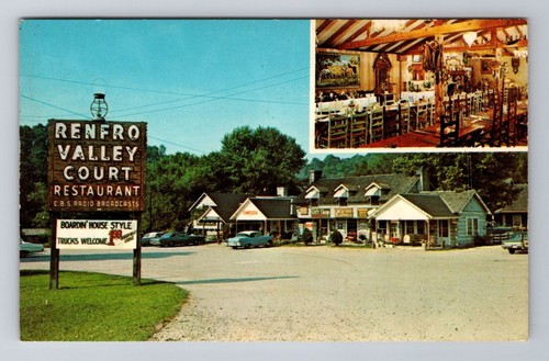Renfro Valley KY-Kentucky, Renfro Valley Motel, Advertising, Vintage ...