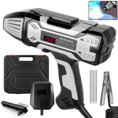 3000W Welding Machine 220V Handheld Digital Welder Gun Portable Welder ...