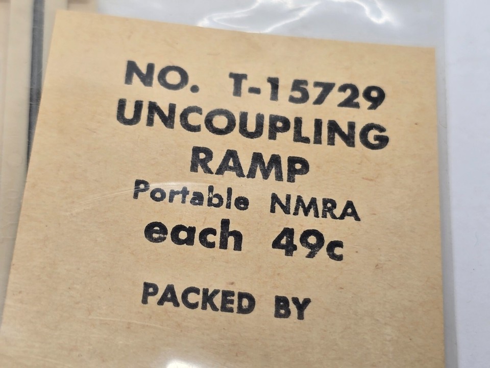 NOS MANTUA Uncoupling Ramp Portable NMRA T-15729 Train Accessories ...
