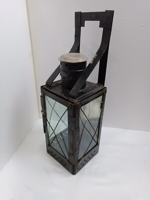 Antique Soviet USSR railroad candle lantern | eBay
