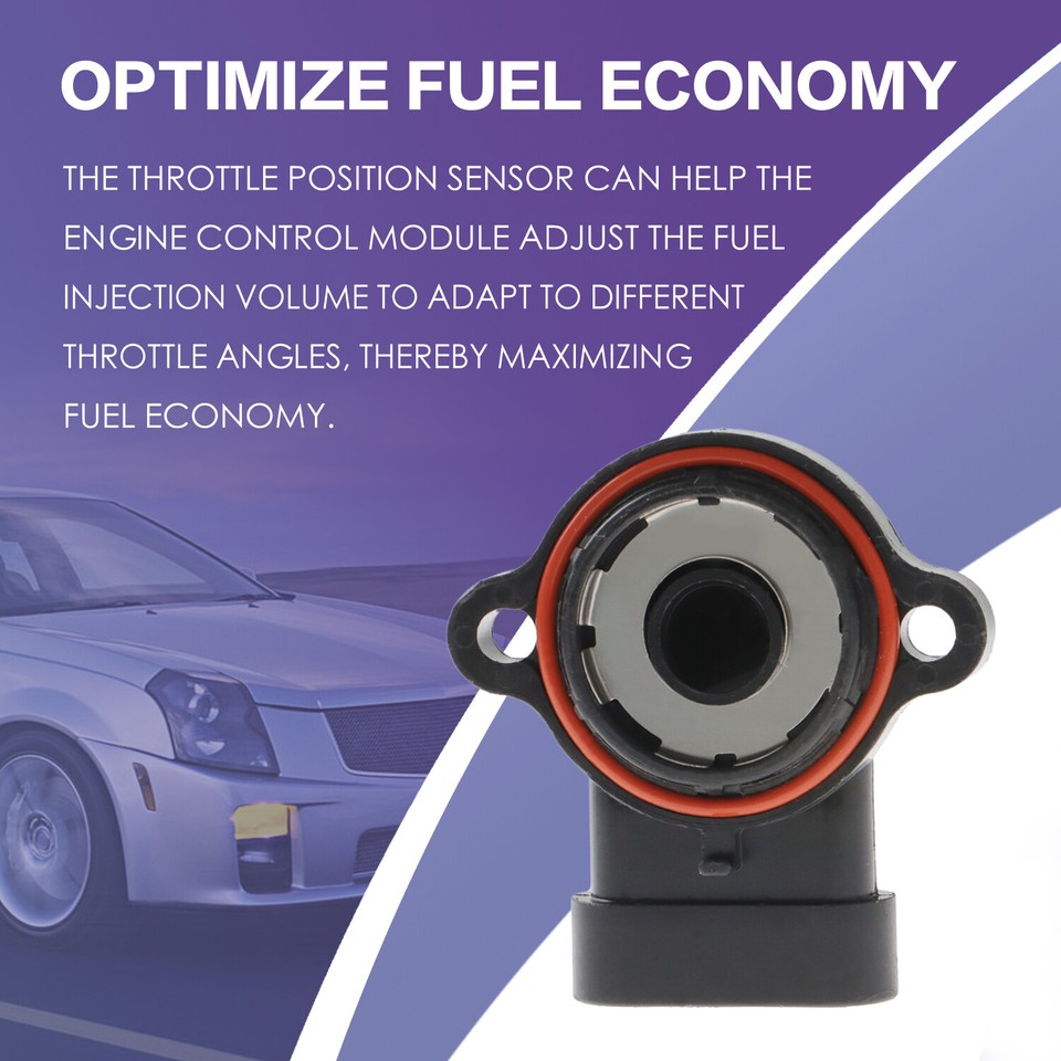 1 Piece Throttle Position Sensor TPS Black for 2004-2005 Cadillac CTS ...