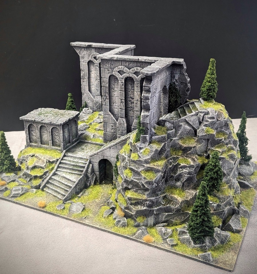Lotr. The Ruins Of Parth Galen. Diorama. Terrain. Scenery. Painted ...