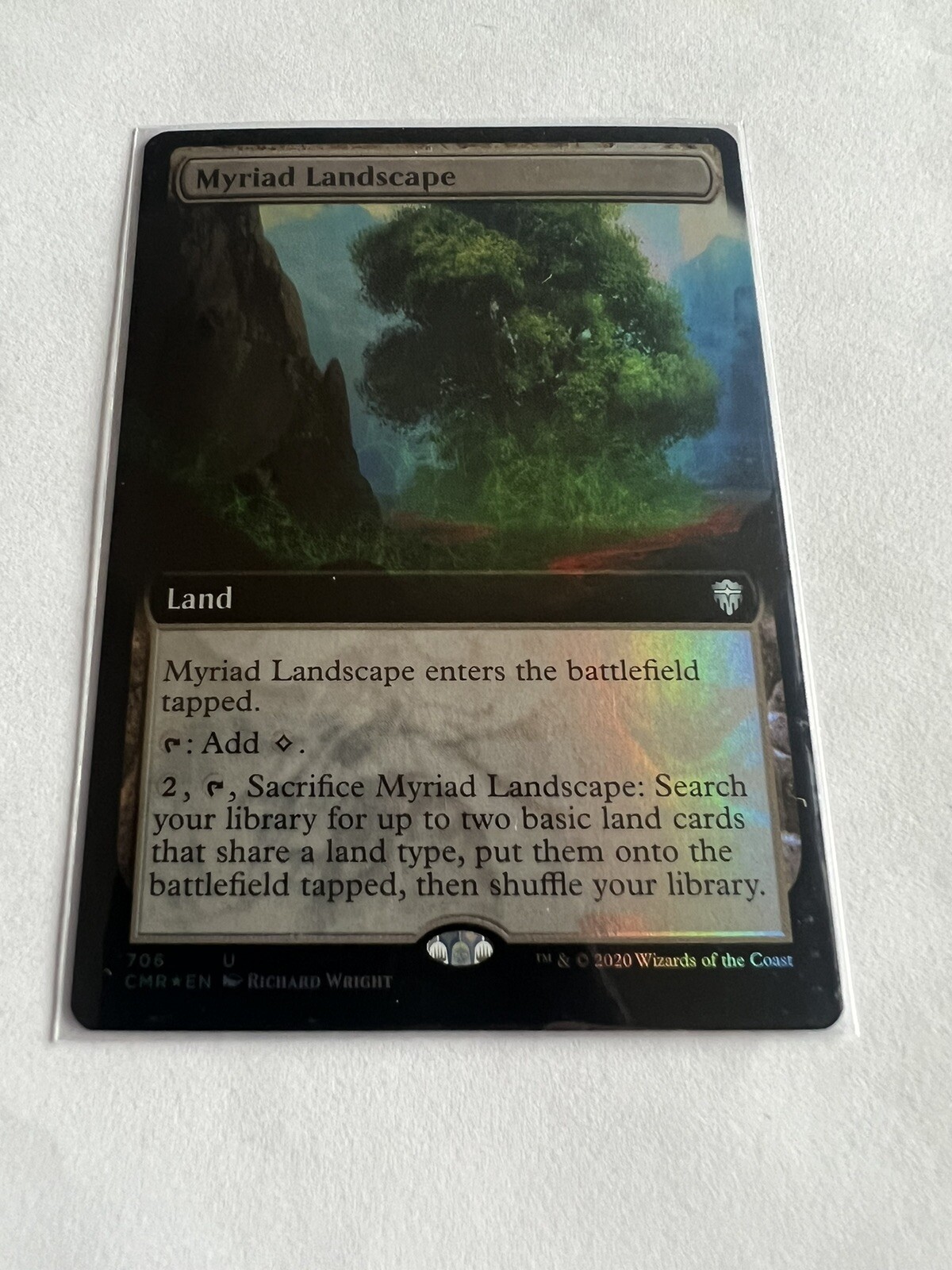Myriad Landscape (Extended Art Foil) MTG: Commander Legends Pack Fresh ...