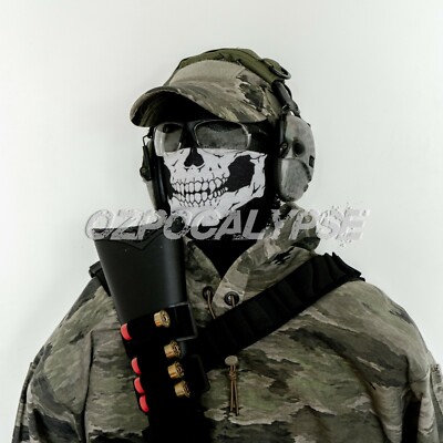 Tactical Skull Neck Tube - security military army wrap bandana airsoft ...
