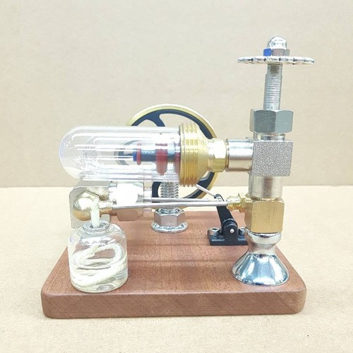 Adjustable Speed Free-Piston Stirling Engine Model – Brass & Steel ...