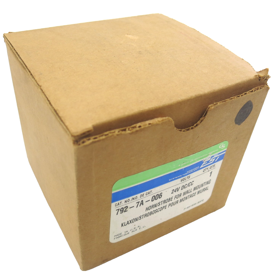 Edwards EST 792-7A-006 RED HORN/STROBE FOR WALL MOUNTING NEW IN BOX | eBay