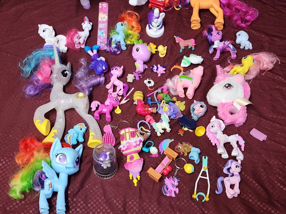 My Little Pony Lot Movie Friends Parts Accessories Bundle Set MLP ...