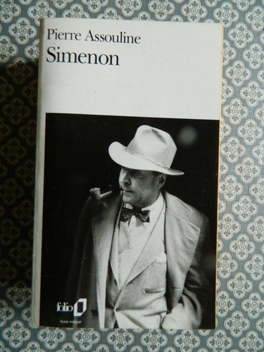 Pierre Assouline : Simenon, Folio 1996, plus de 1000 pages ! | eBay
