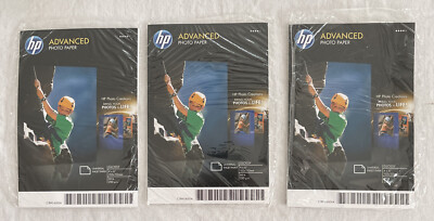 HP Advanced Photo Paper Sample Pack 5 Sheets 4X6 Lot Of 3 | eBay