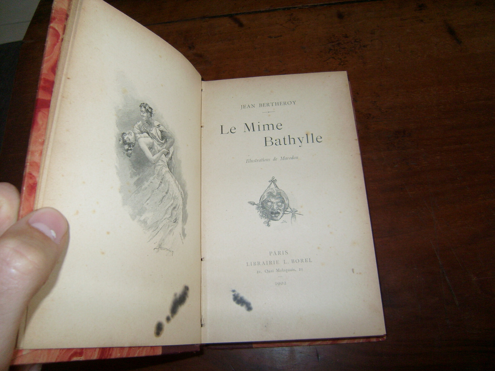 BERTHEROY LE MIME BATHYLLE MARODON BOREL 1902 | eBay