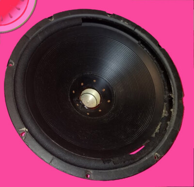 Realistic Radio Shack 15" Tandy WOOFER 40-1301A 100 Watt RMS pulled off ...