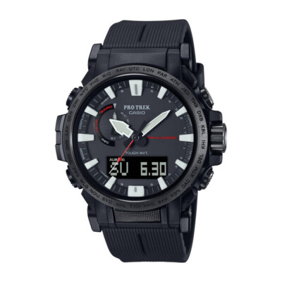 Casio PROTREK Climber Line Solar Atomic Radio Outdoor Men Watch PRW-61Y ...