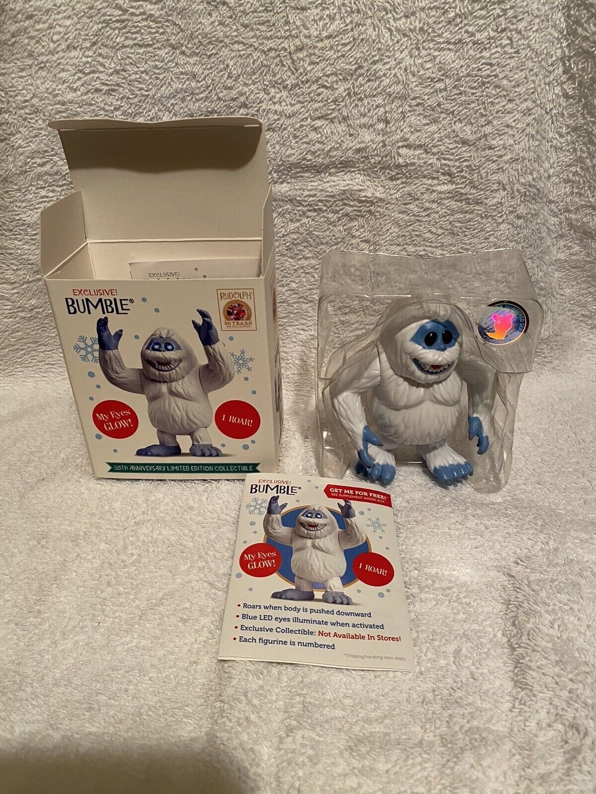 Rudolph's 50th Anniversary Limited Edition Collectible- Bumble ...