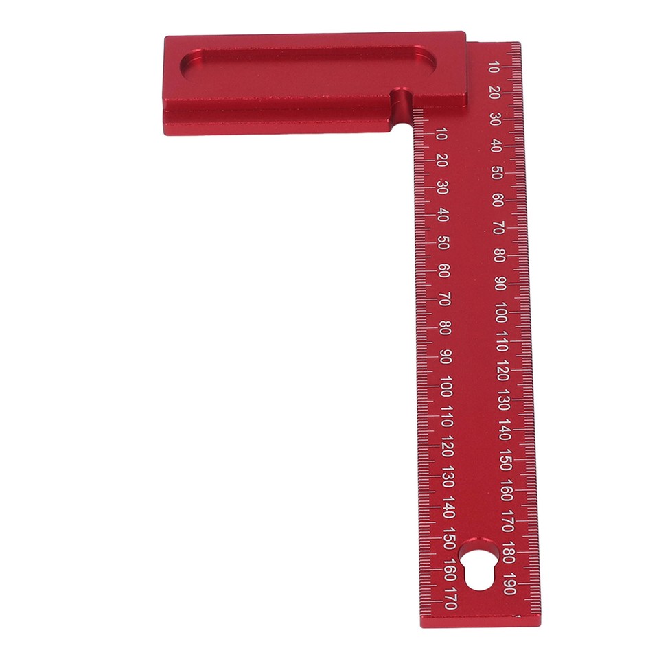 Positioning Square Aluminium Alloy Clear Scale L Ruler For Cutting ...
