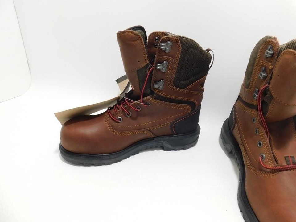 Red Wing King Toe Women’s 8 D Work Boots Brown Leather ASTM F2413-18 ...