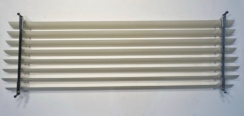 VW Volkswagen Bus Rear Window Venetian Blinds Adjustable Slats Ivory ...