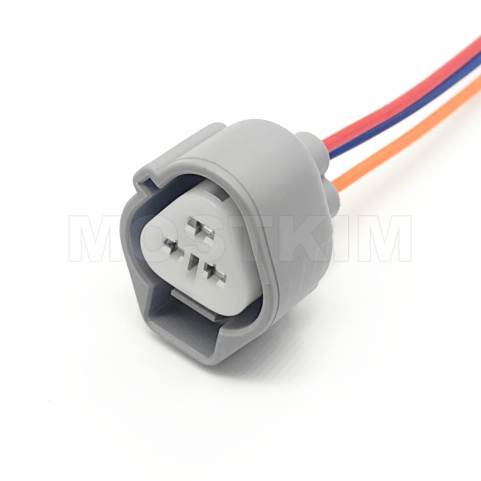 3-Pin Front Turn Signal Light Connector Pigtail Fit For Nissan Altima ...