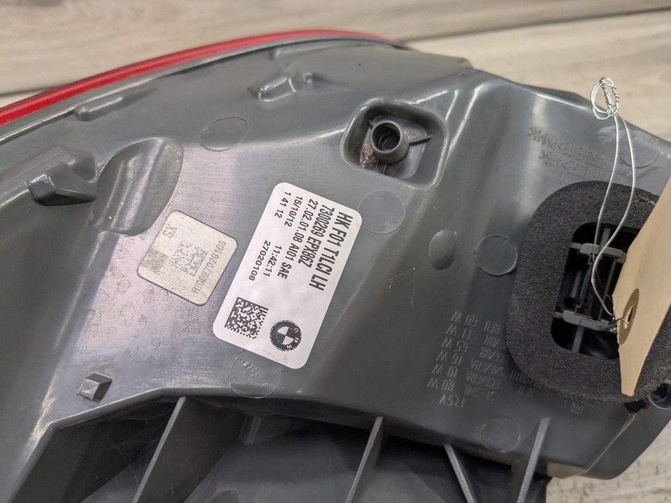 13-15 OEM BMW F01 F02 LCI 740 750 760 LED Rear Left Driver Side Outer ...