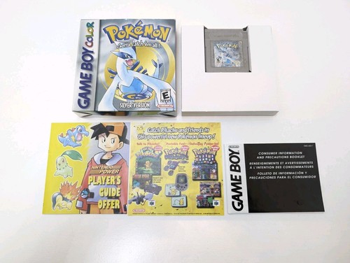 Pokémon Silver Version (Game Boy Color) Original Box Authentic New Save ...