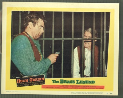 Brass Legend 11x14 Lobby Card #7 Raymond Burr Russell Simpson Western ...
