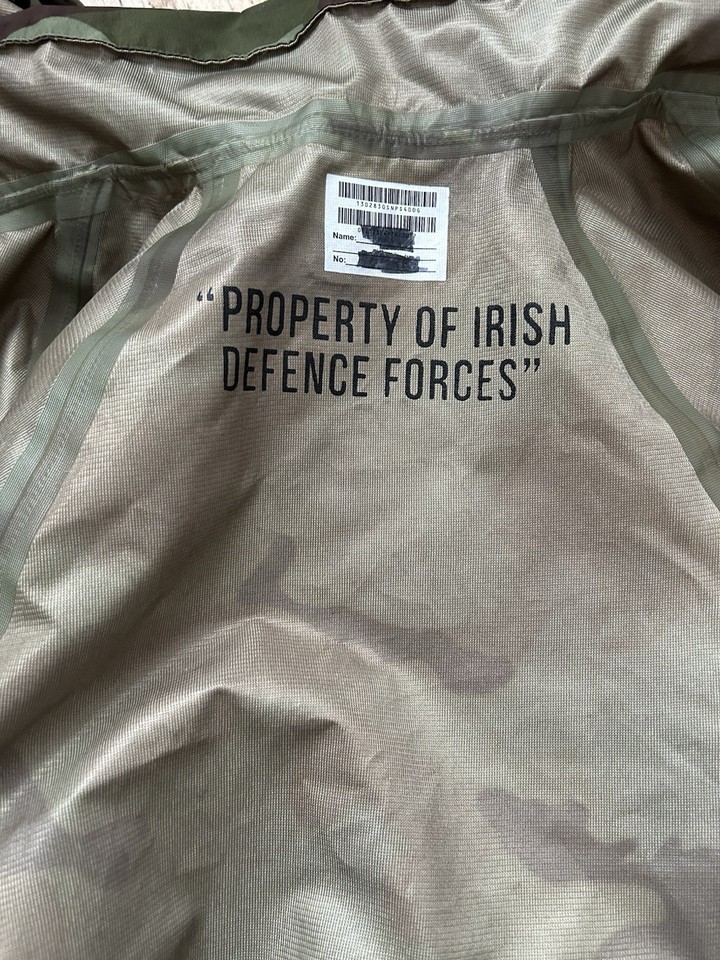 Irish Army Ranger Wing DPM Goretex Raincoat Issued; Great Condition | eBay