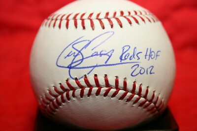SEAN CASEY AUTOGRAPHED AUTO SIGNED MAJOR LEAGUE BASEBALL "REDS HOF 2012 ...