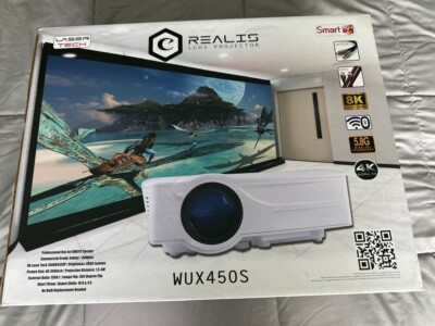REALIS LCOS Projector WUX450s 8K ULTRA HD 5.8G Wireless Tech | eBay